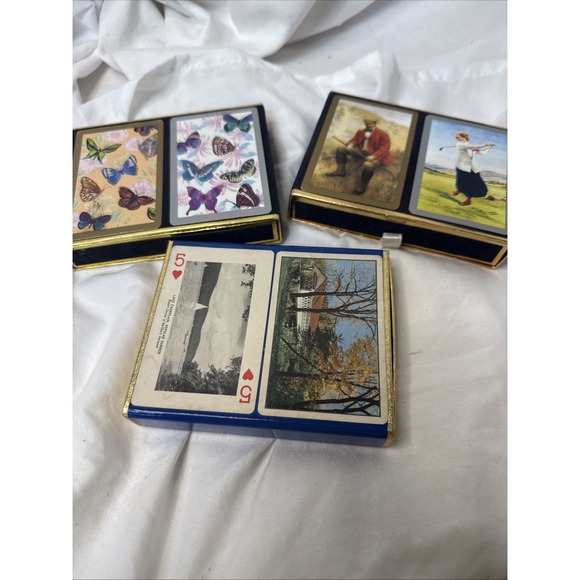 Congress | Toys | Vintage Congress Twin Playing Cards Boxed Deck ...